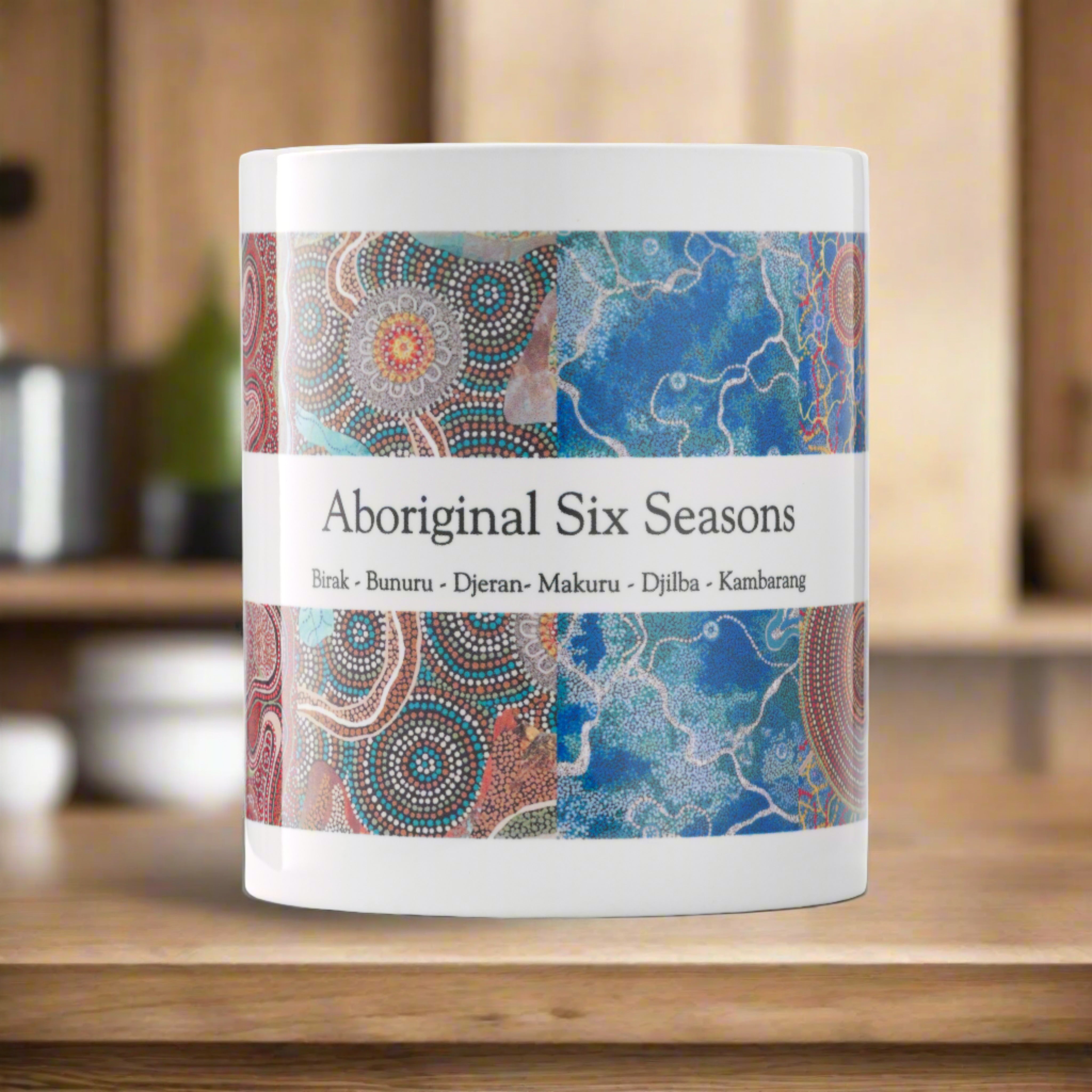Six Seasons Coffee Mugs - ABORIGINAL SIX SEASONS